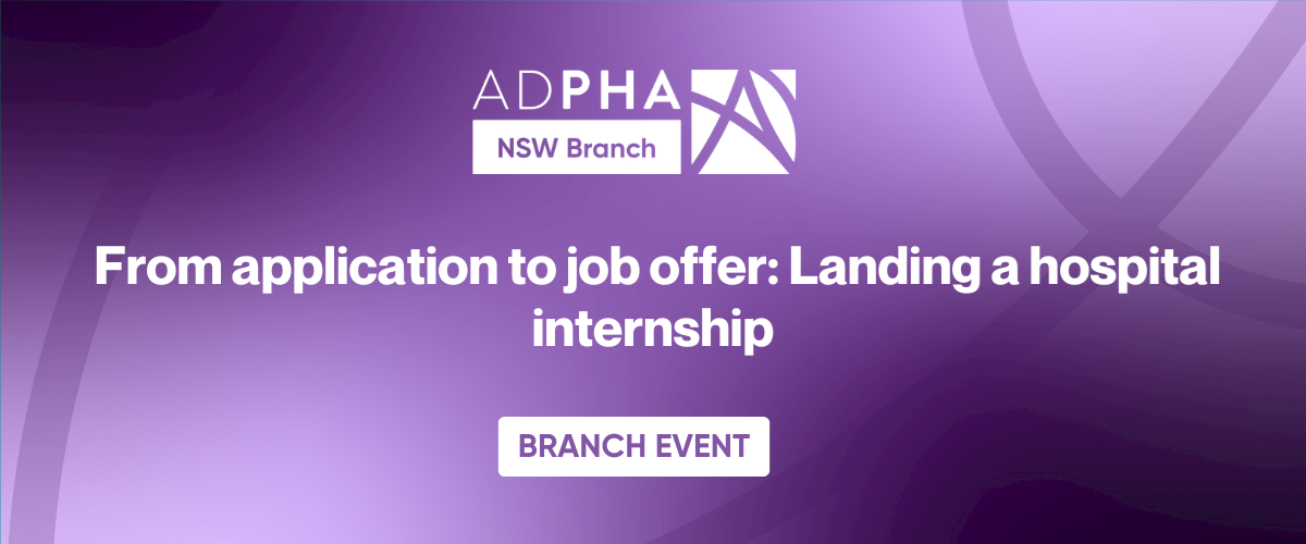 NSW Branch | From application to job offer: Landing a hospital ...
